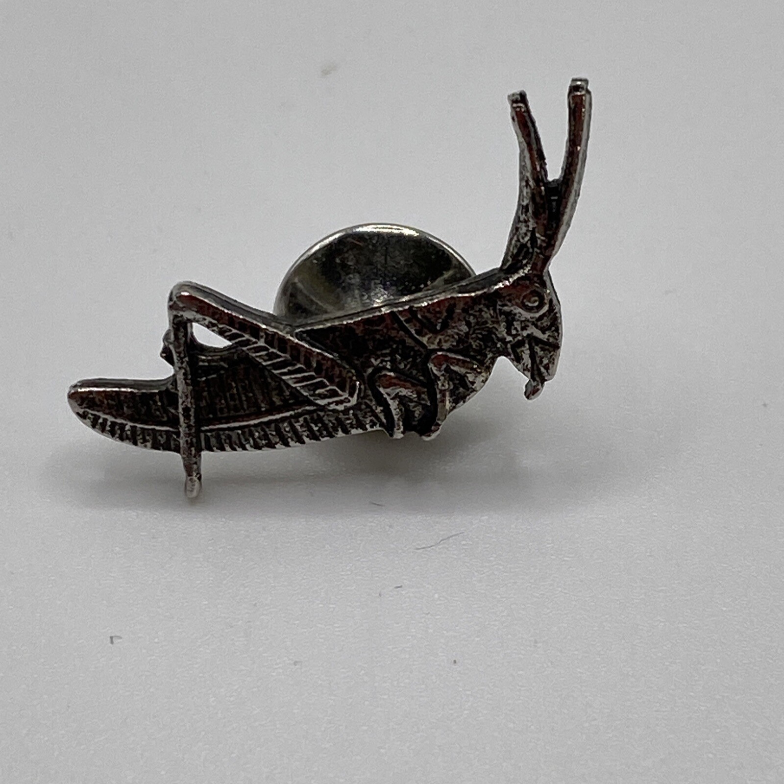 Grasshopper Lapel Pin Tie Tack Insect Jewelry Silver Tone B10B | eBay