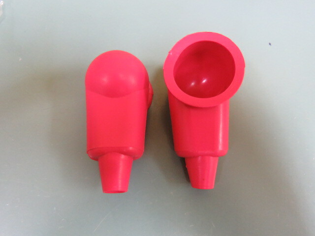 VTE 405N2V02 Qty of 20 per Lot BOOT BATTERY RED; Red Battery Alternator ...