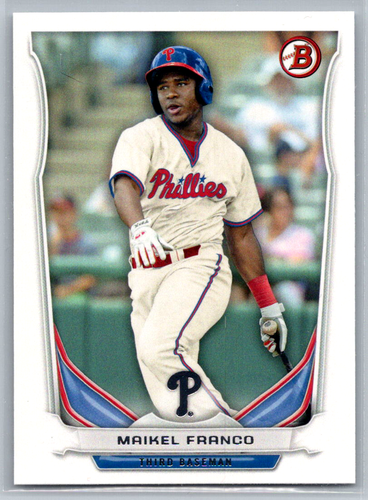 2014 Bowman Maikel Franco #BP37 Baseball Card RC Phillies | eBay