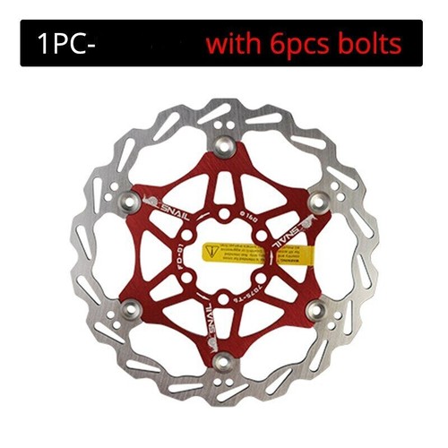 Bicycle Disc Brake Rotor MTB Bike Floating Rotors Heat Dissipation 160 ...