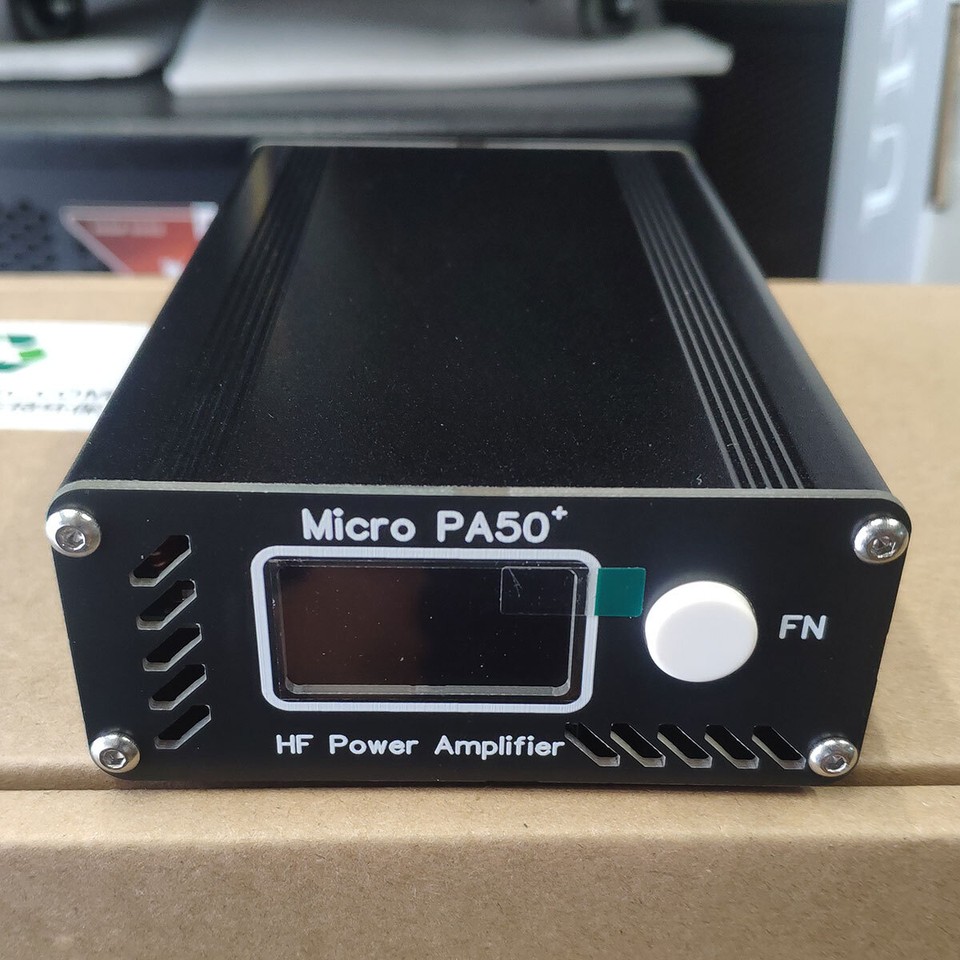 Micro PA50+ (PA50 Plus) 50W 3.5-28.5MHz HF Power Amplifier with 1.3 ...