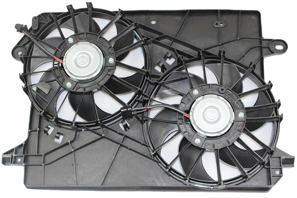 Dual Engine Cooling Fan Assembly Fits Dodge Chrysler Charger 620-039 ...