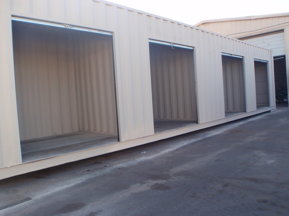 Shipping Container Portable Storage building with four roll up doors | eBay