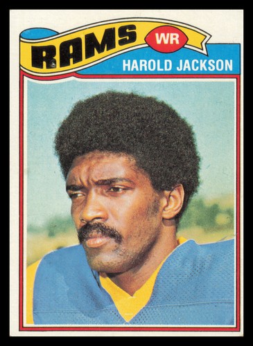 1977 Topps Football #445 Harold Jackson RC Los Angeles Rams | eBay