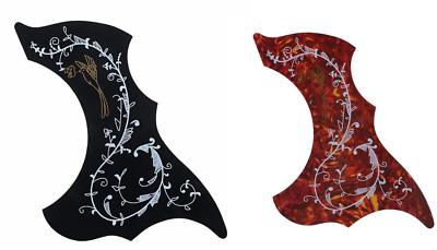 Acoustic Guitar Pickguard Scratchplate - Hummingbird Design - Self ...