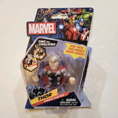 Marvel Comics Finger Fighters Action Figures Avengers THOR New In Box ...