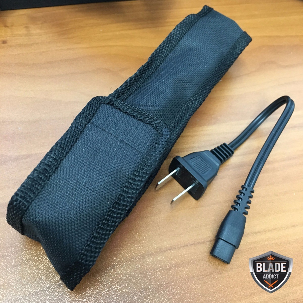 2PC Monster Metal MILITARY Stun Gun 300 Million Volt Rechargeable LED ...