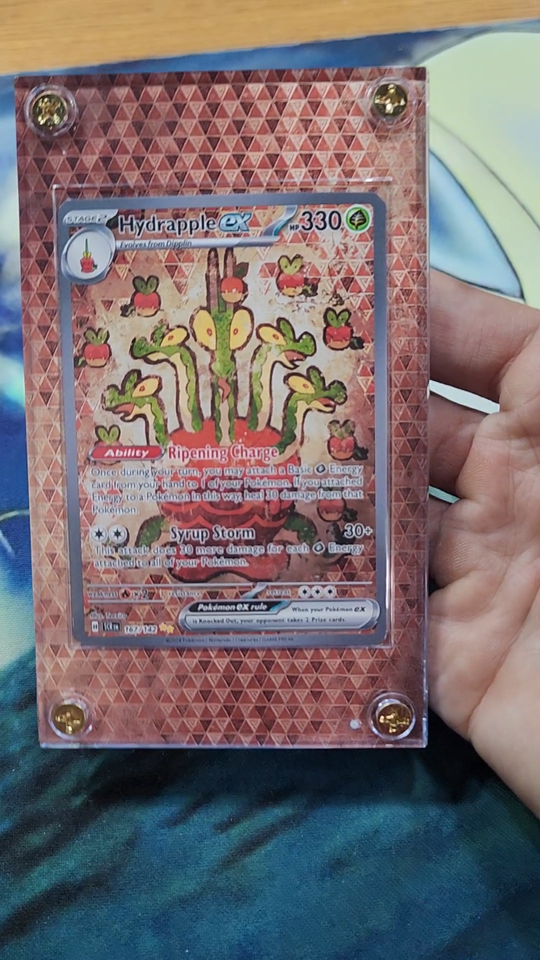 Pokemon Hydrapple EX SIR 167/142 Stellar Crown Card Custom Display Case ...