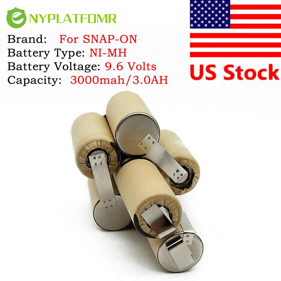 Opening battery case & Soldering required 3Ah for SNAP-ON 9.6V Battery ...