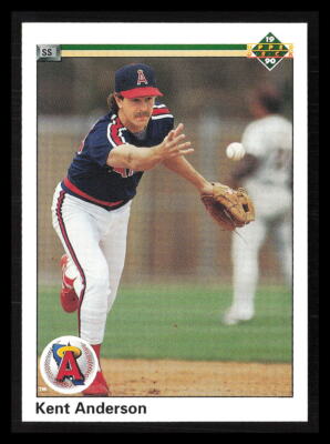 Kent Anderson 1990 Upper Deck #691 California Angels | eBay