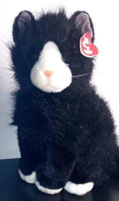 Ty Classic Shadow Black Cat 12" Beanie Babies Plush with Tag, 1999 ...