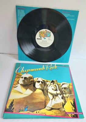 The Chipmunks Chipmunk Rock 1982 Vinyl Album LP Alvin Simon Theodore ...