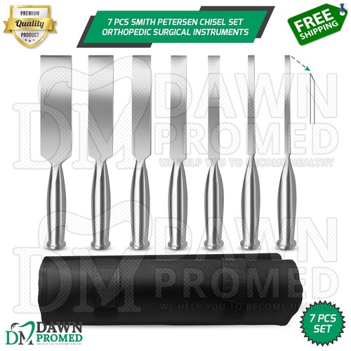 7 Pcs Smith Petersen Bone Chisel Set Orthopedic Surgical Instrument ...