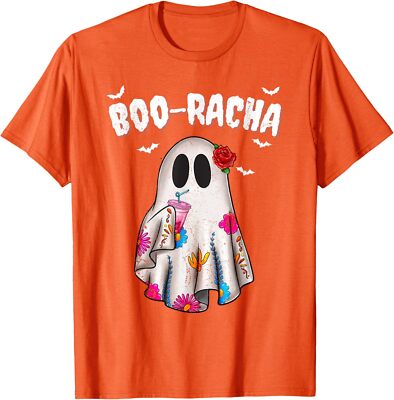 Boo-Racha Funny Halloween Ghost Boo Theme for Party Unisex T-Shirt | eBay