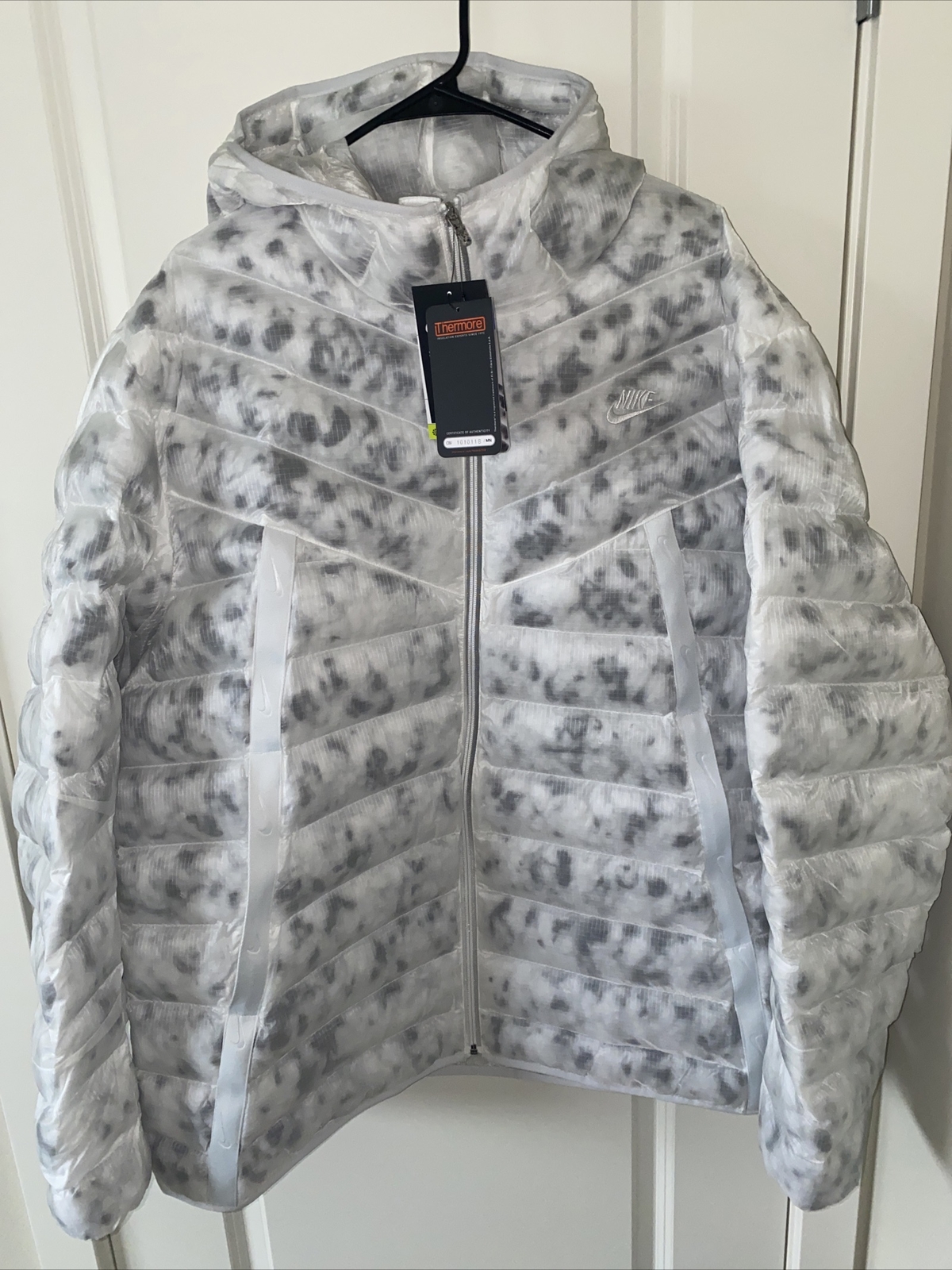 Nike Ecodown Marble Thermore Synthetic Jacket Size XXL-Tall CU7712 100 ...
