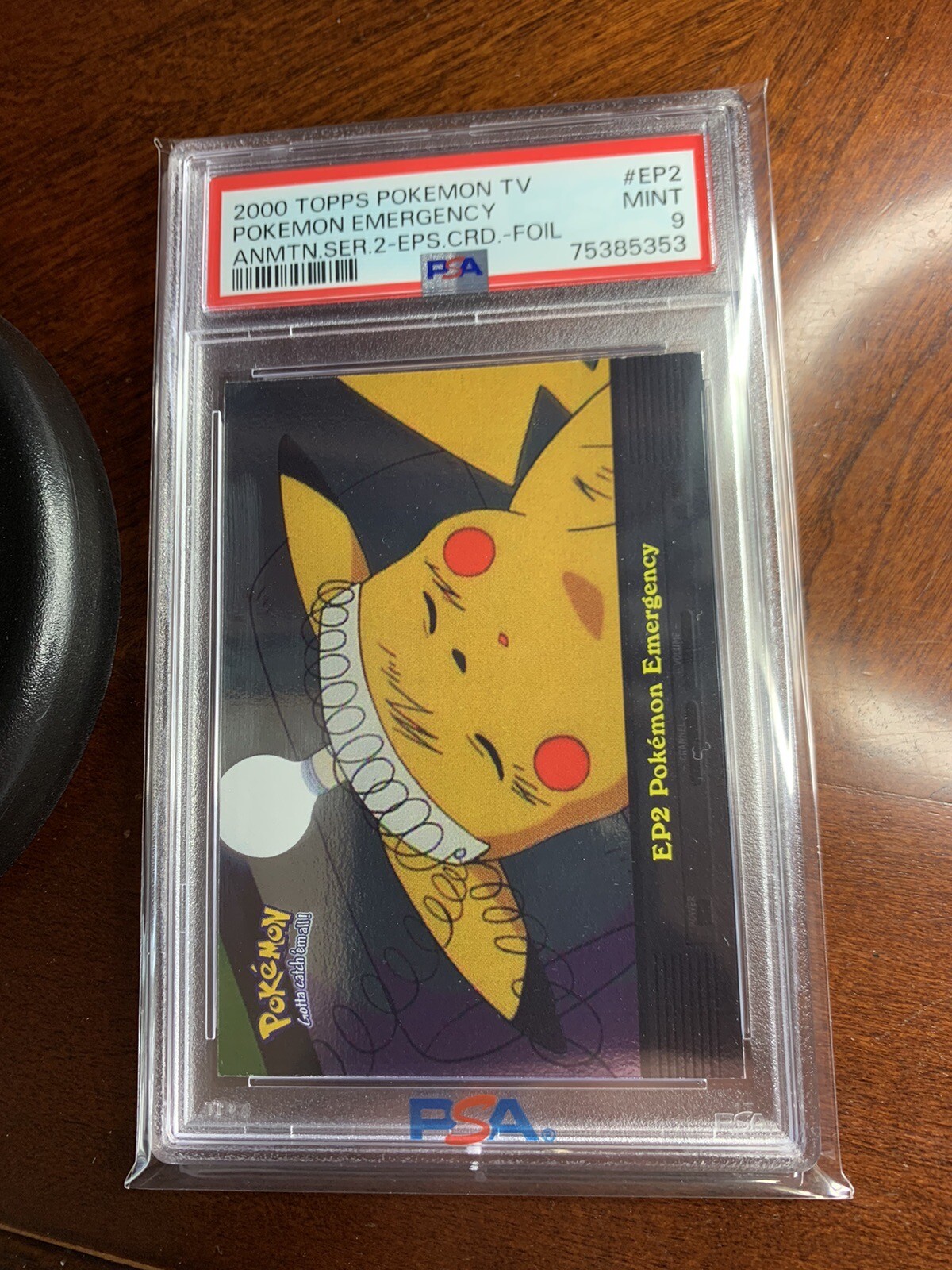 2000 Topps Pokemon TV #EP2 Pokemon Emergency Foil PSA 9 Mint | eBay