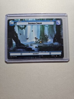 Dagobah Swamp #287 Hyperspace Star Wars Unlimited Spark of Rebellion ...