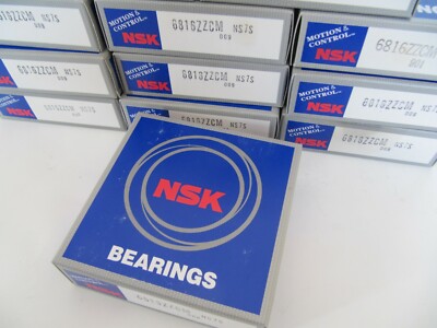 (NEW) NSK Deep Groove Ball Bearing 105 x 32 (13.75) 6816 ZZCM NS7S | eBay