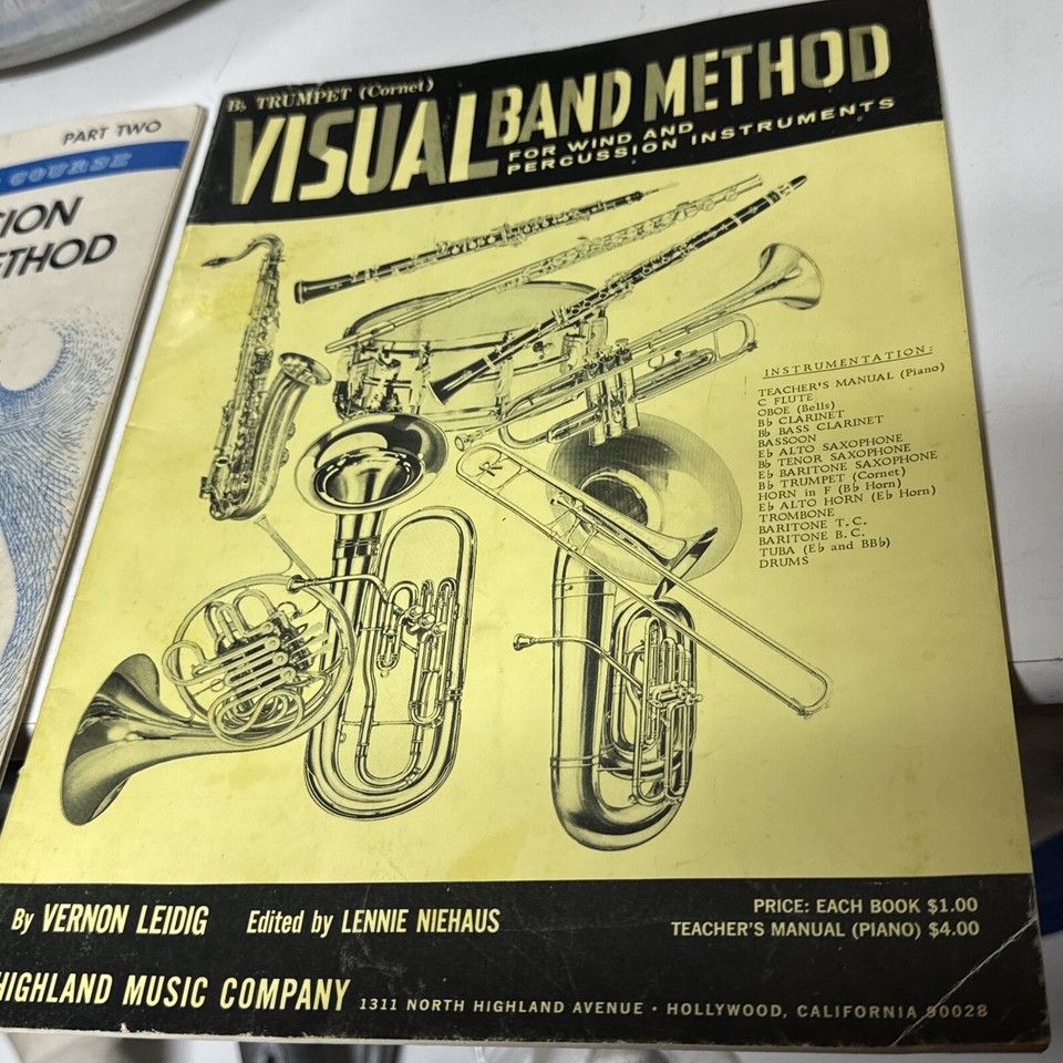 VTG Lot 2 Visual & Division Band Method Wind and Percussion Instruments ...