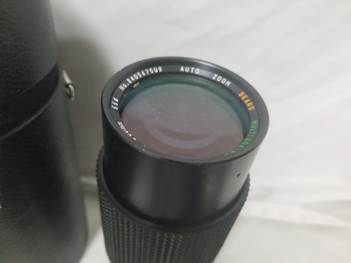 Ks Super II SR 2000 Camera w/Sears 28mm, 50mm, 80-200mm Manual, Tripod ...