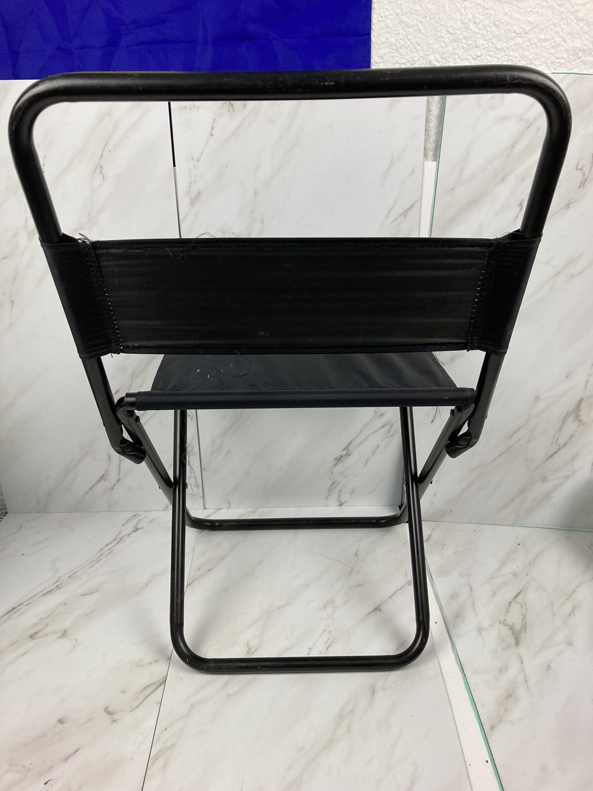 Vintage HTF Mitre Black Folding Lawn Chair Sidelines Spectator Seat ...