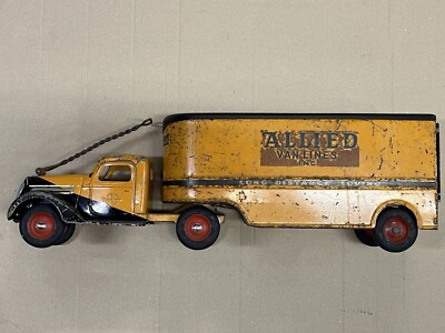 Vintage Buddy L Allied Van Tractor Trailer | eBay