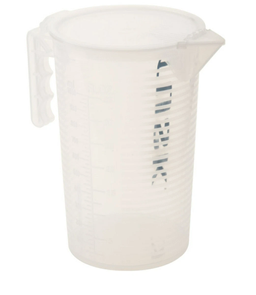 Tusk Oil Measuring Cup Hinged Lid Spout Raised Markings 35, 52% OFF