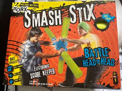 Smash Stix Battle Mad Games With Safe Foam And Score Keeper New | eBay