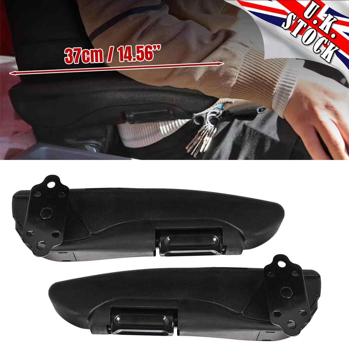 Pair Adjustable Car Seat Armrest For RV Van Motorhome Boat Truck Car ...