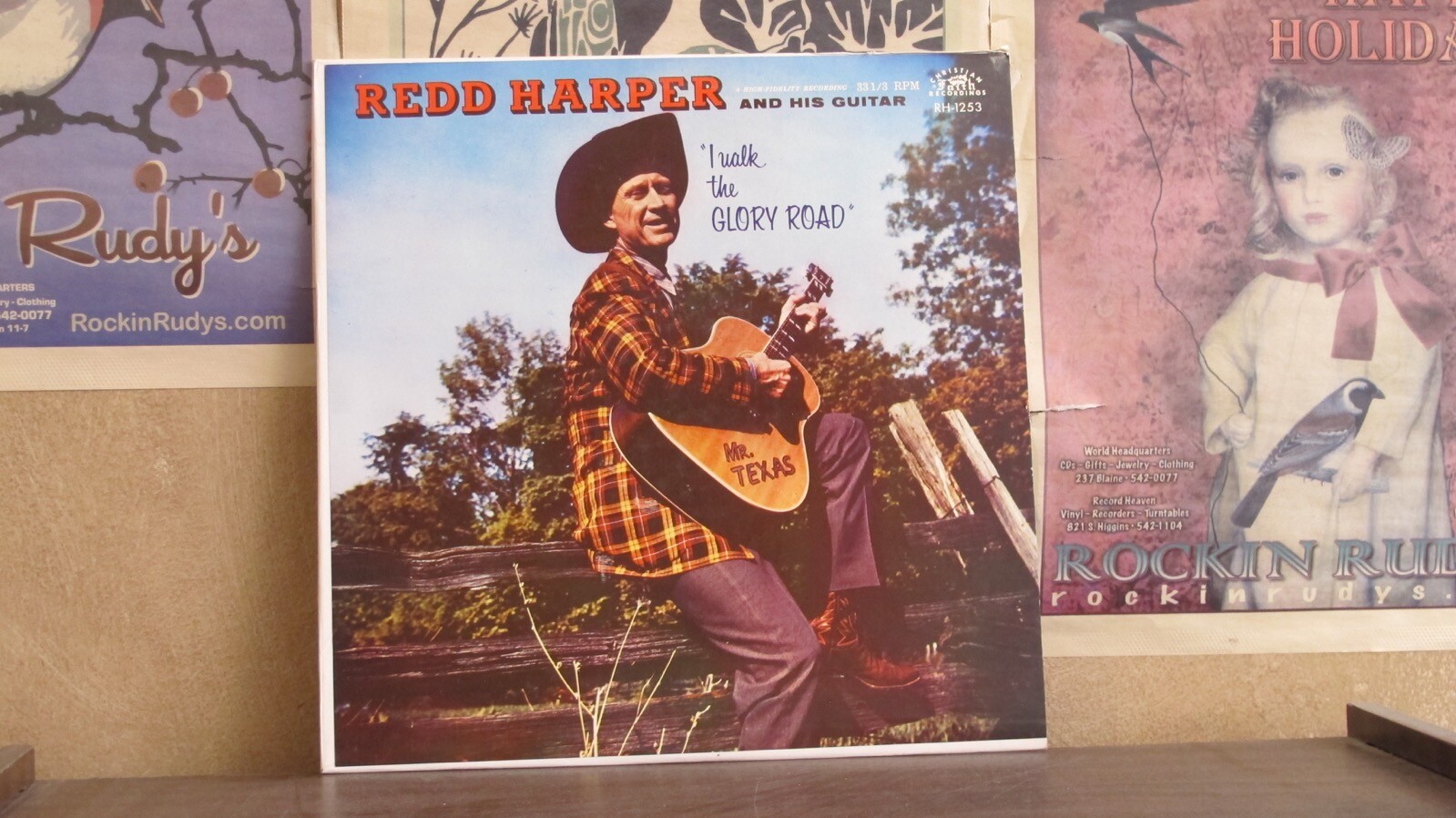 REDD HARPER, I WALK THE GLORY ROAD - LP RH-1253 | eBay