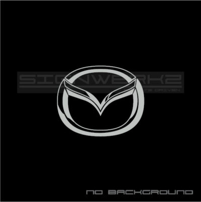 Mazda logo Decal Sticker Pair | eBay