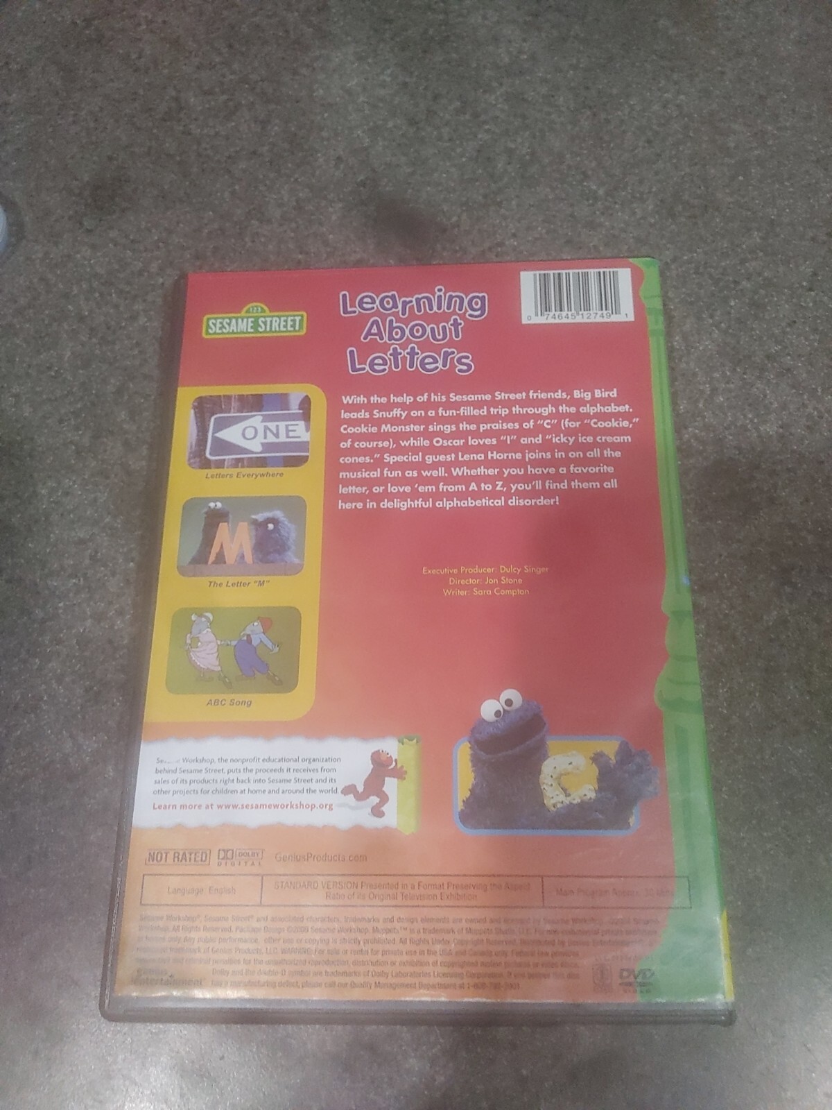 Sesame Street - Learning About Letters - DVD | eBay
