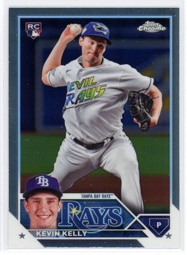 2023 Topps Chrome Update Kevin Kelly RC Tampa Bay Rays #USC21 | eBay