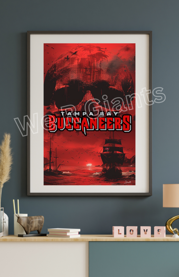 TAMPA BAY BUCCANEERS POSTER PRINT 11X17 NFL BUCCANEERS FOOTBALL | eBay