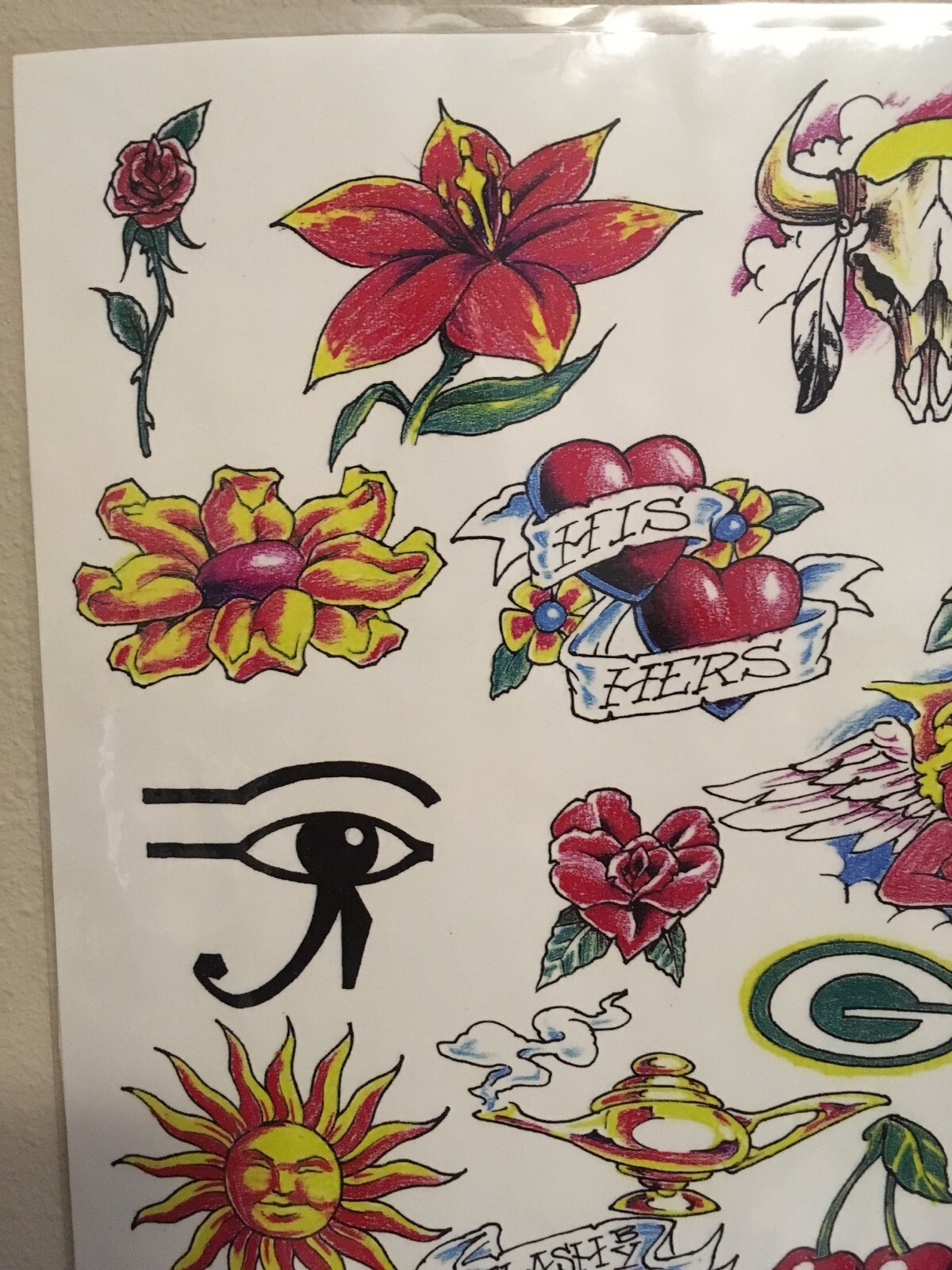 Tattoo Flash Single Sheet Print by Foose Multiple Designs & Styles 11 ...