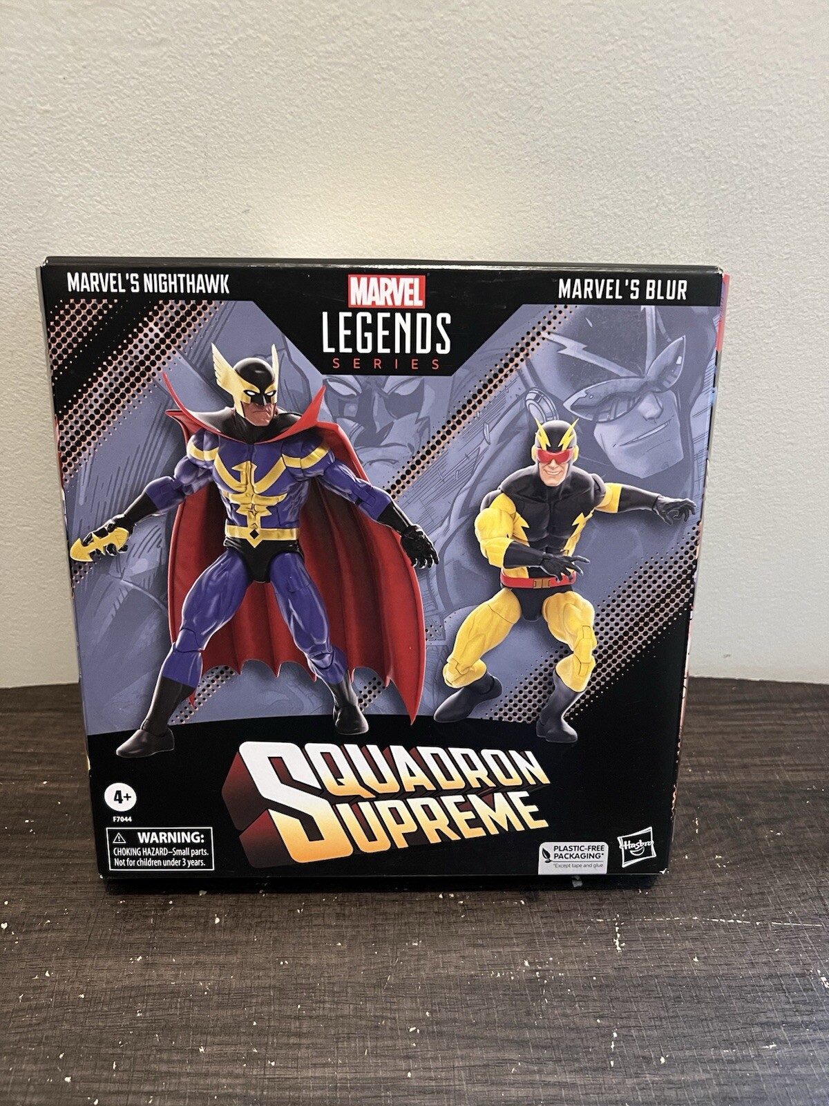 2 Pack Hasbro Marvel Legends Squadron Supreme Marvel's Nighthawk and ...