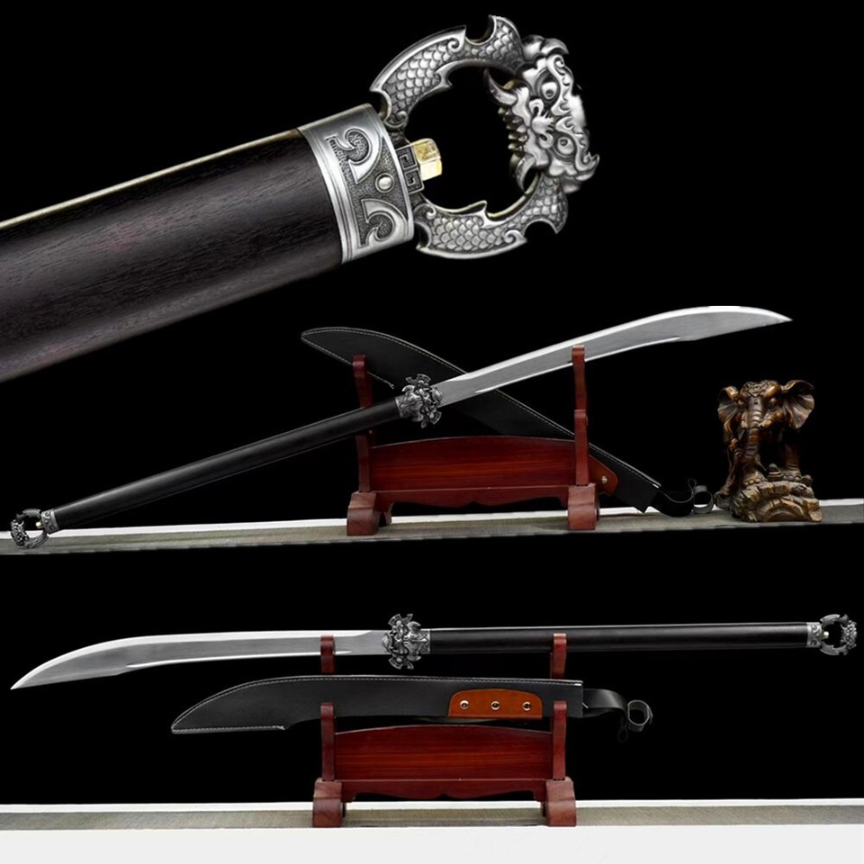 47" Battle Ready Broadsword Sword Katana Sharp HIgh Carbon Steel Blade ...