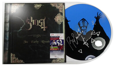 SIGNED GHOST AUTOGRAPHED 12" LP FULL BAND PAPA CERTIFIED AUTHENTIC JSA ...