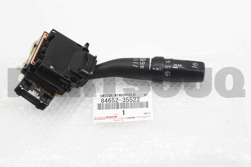 8465235522 Genuine Toyota SWITCH ASSY, WINDSHIELD WIPER 84652-35522 | eBay