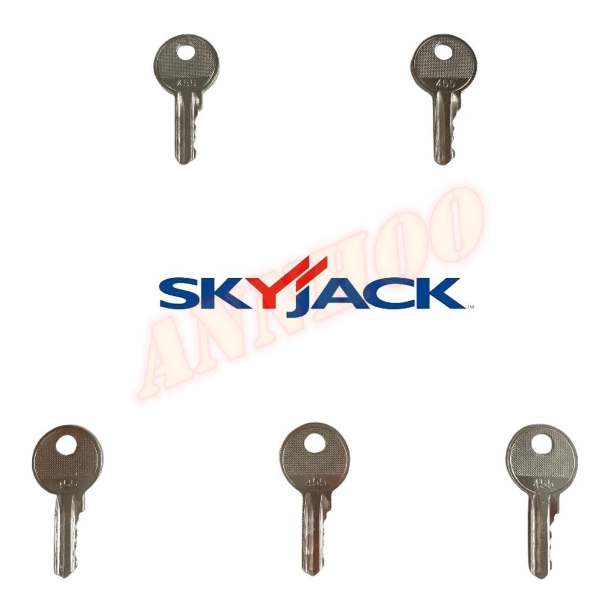 10 Skyjack Man-Lifts Ignition key 104466 Ronis 455 key and Genie JLG ...