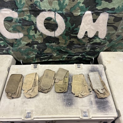 (3)USMC Double/Single Magazine Pouch 100% Donated To Semper Fi And ...