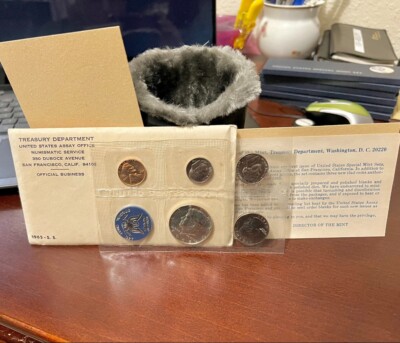 1965 SMS United States Special Mint Set in Original Packaging, 40% ...