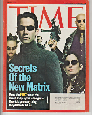 TIME Magazine May 12 2003 Matrix Reloaded Al-Qaeda Cluster Bombs John ...