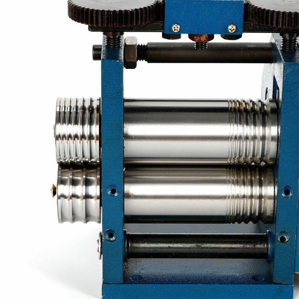 Manual Combination Rolling Mill Machine 3" 75mm Roller Mill Machine ...