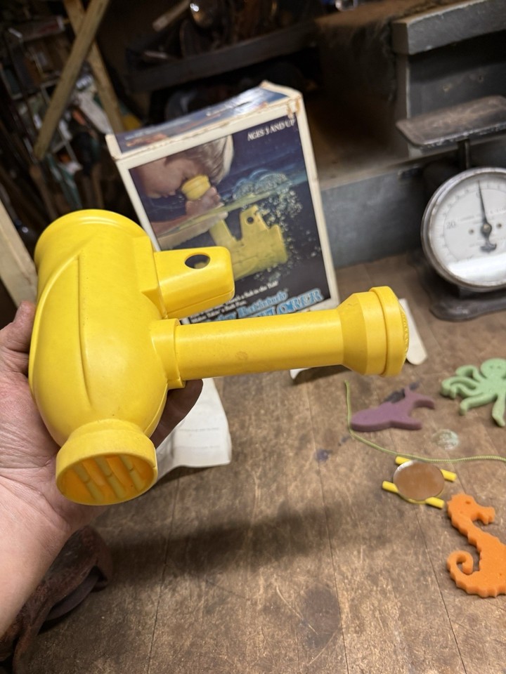 Vintage Old Rare Wacky Bathtub Sub Explorer Funstuf No 5071 Childs Toy ...