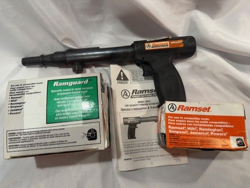 RAMSET RS22 Powder Actuated .22 Caliber Concrete Gun + Fasterners | eBay