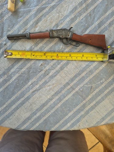 VINTAGE 1960’s Marx WESTERN SADDLE RIFLE MINIATURE TOY CAP GUN ...