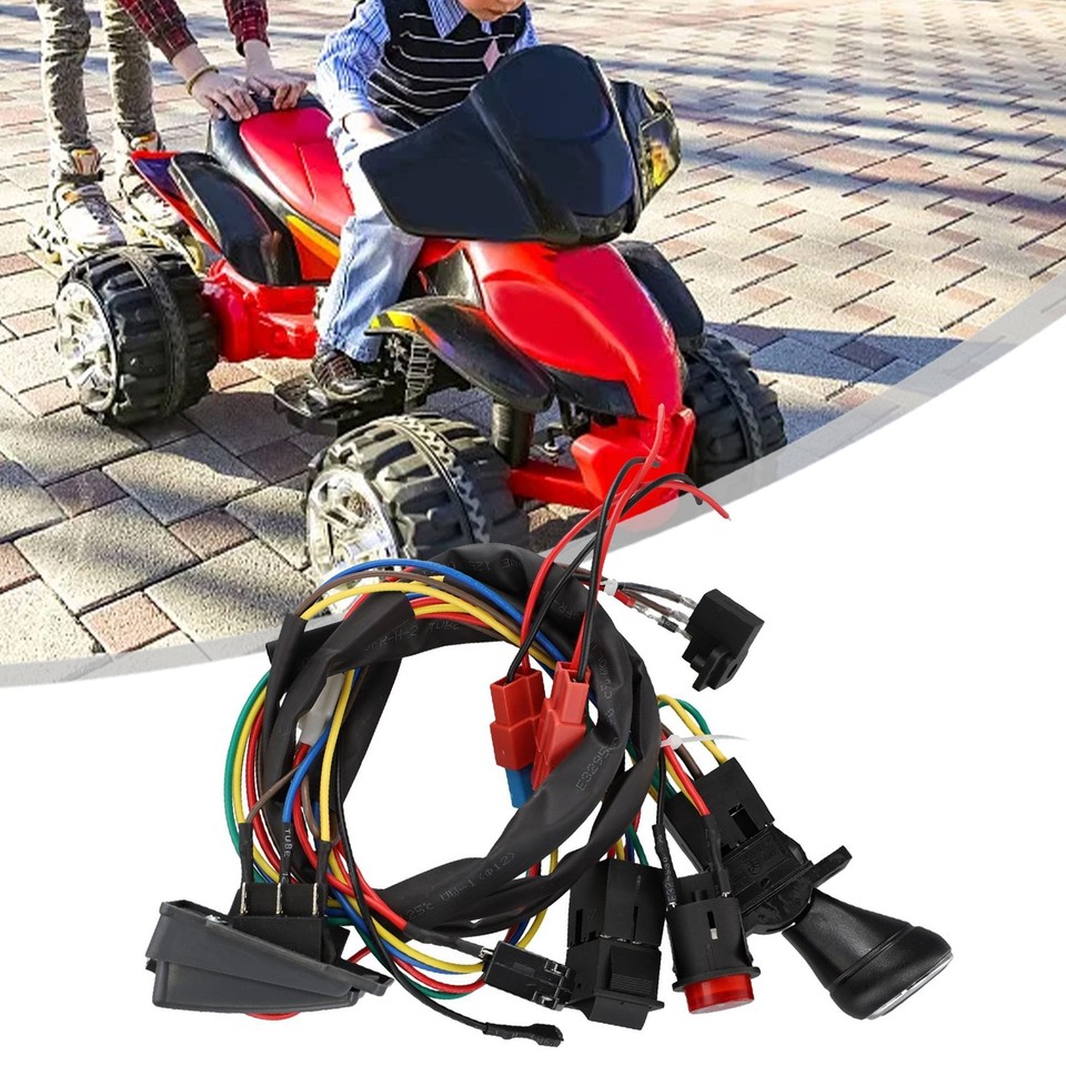 Weelye DIY Wire Switch Kit Modified Of Kids Electric Car Receiver Spare ...