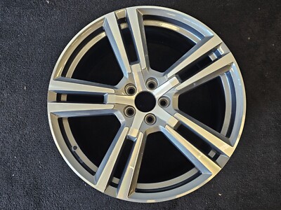 18-22 Volvo XC60 20" Alloy 5 Double Spoke Tech Black Diamond Cut ...