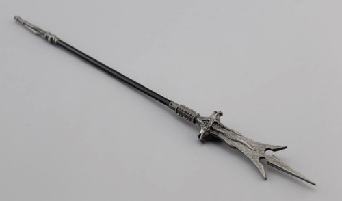 Three Pointed Two Bladed Spear C for 1/6th Scale 12" Action Figure 1:6 ...
